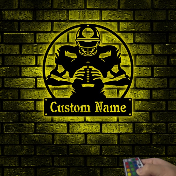 Football Sign - Etsy