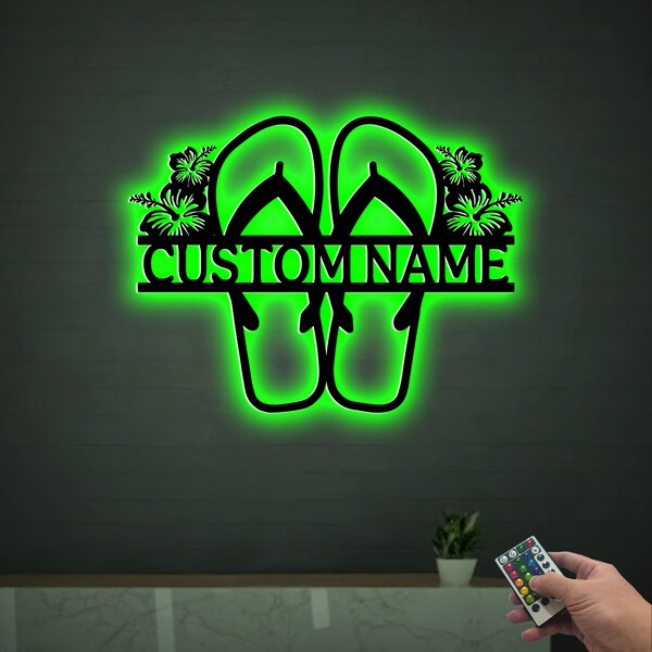 Flower Flip Flops - Etsy