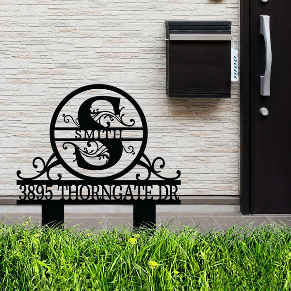 Solar House Number Sign - Etsy