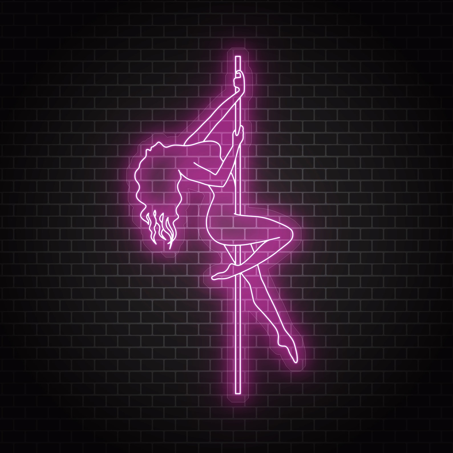 Strip woman neon sign Strip club decor Custom Led sign sexy | Etsy