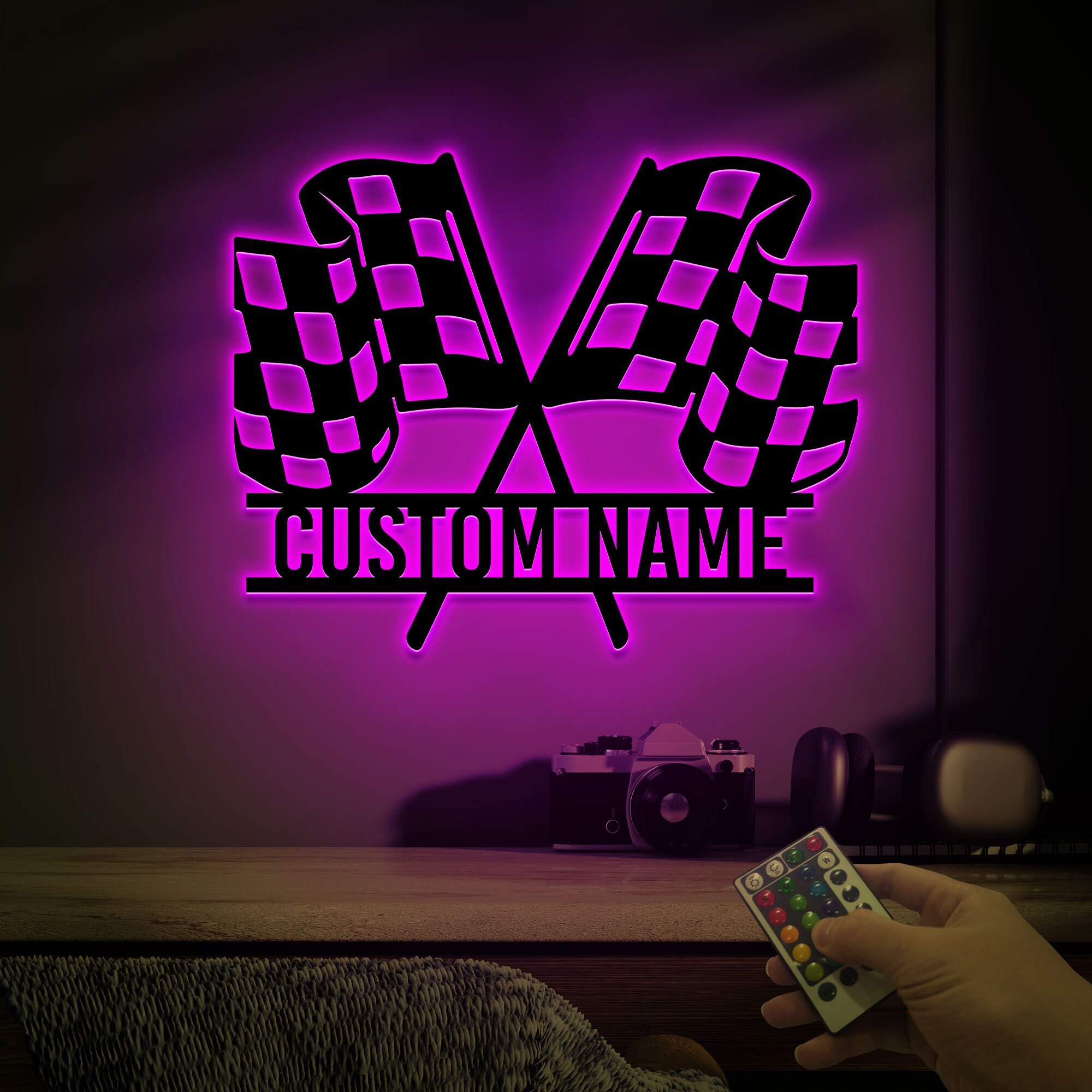 Neon Sign Race - Etsy