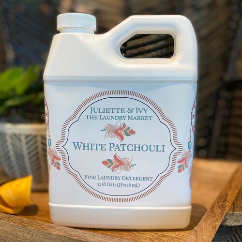 White Patchouli Laundry Detergent Liquid 32 Oz - Etsy