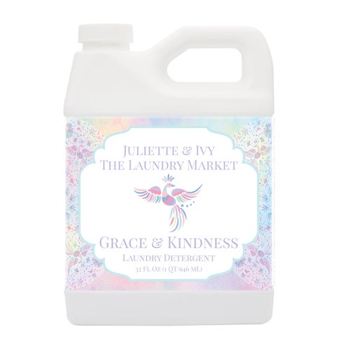 White Patchouli Laundry Detergent Liquid 32 Oz - Etsy