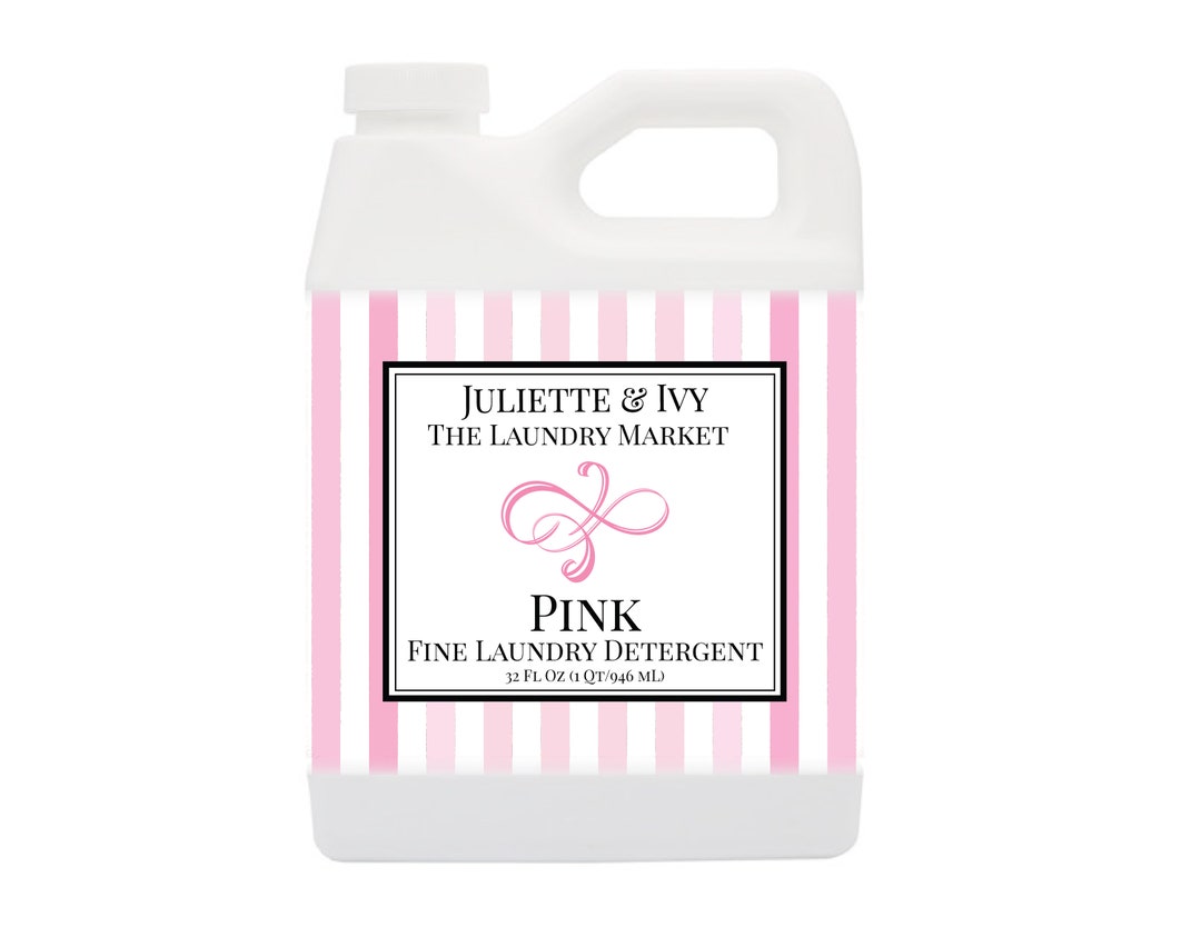 Pink Laundry Detergent Liquid 32 Oz - Etsy