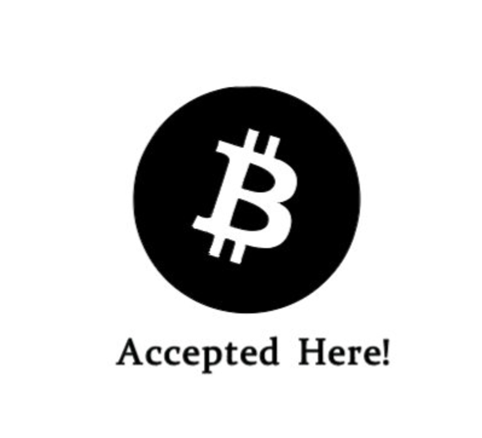 Bitcoin Vinyl Decals BTC Symbol Multiple Styles Support | Etsy