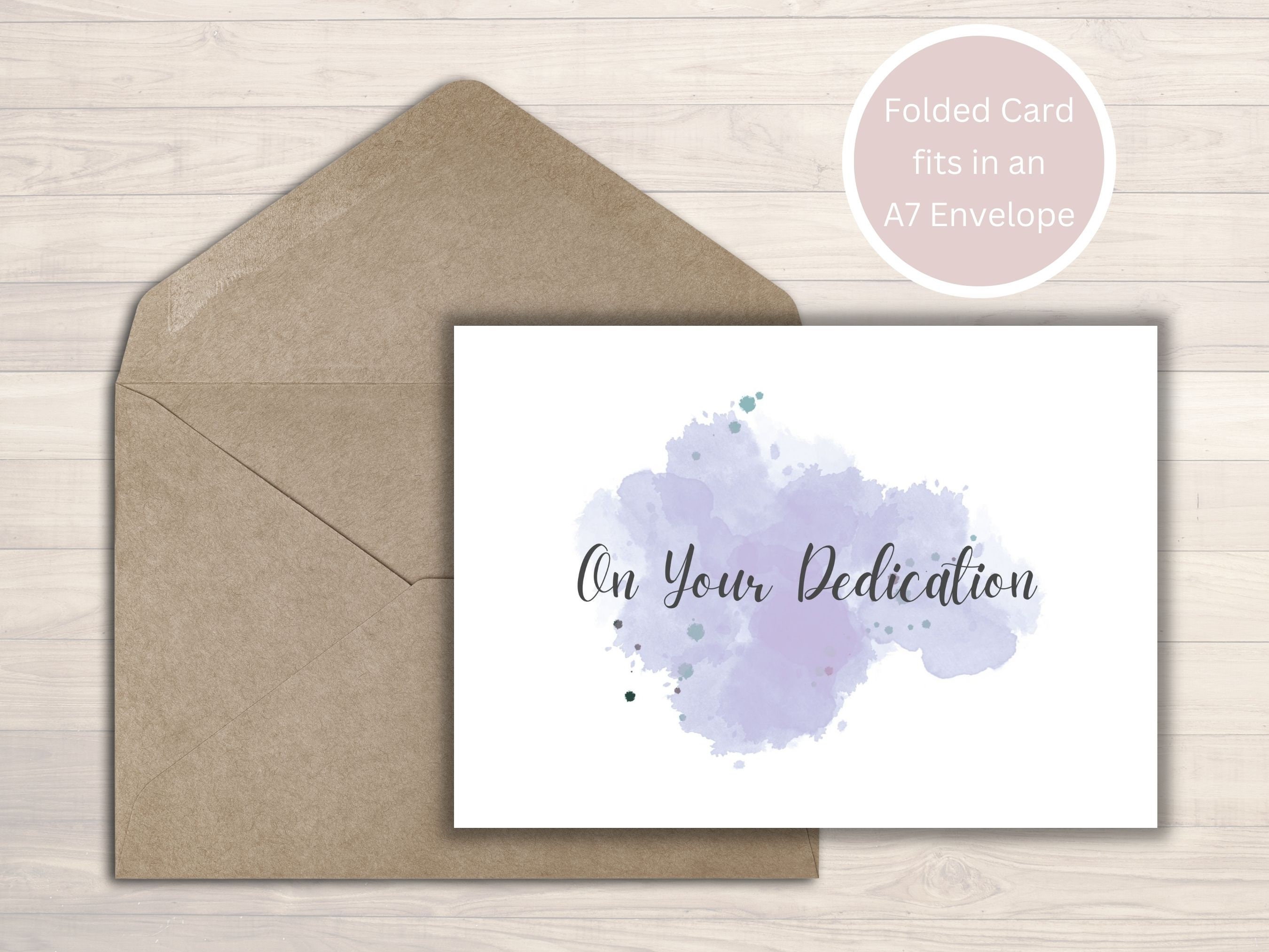 Dedication Card, Baby Dedication Card, Happy Dedication, on Your ...