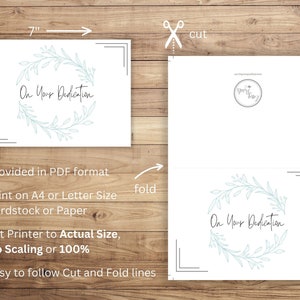 Dedication Card, Baby Dedication Card, Happy Dedication, on Your ...