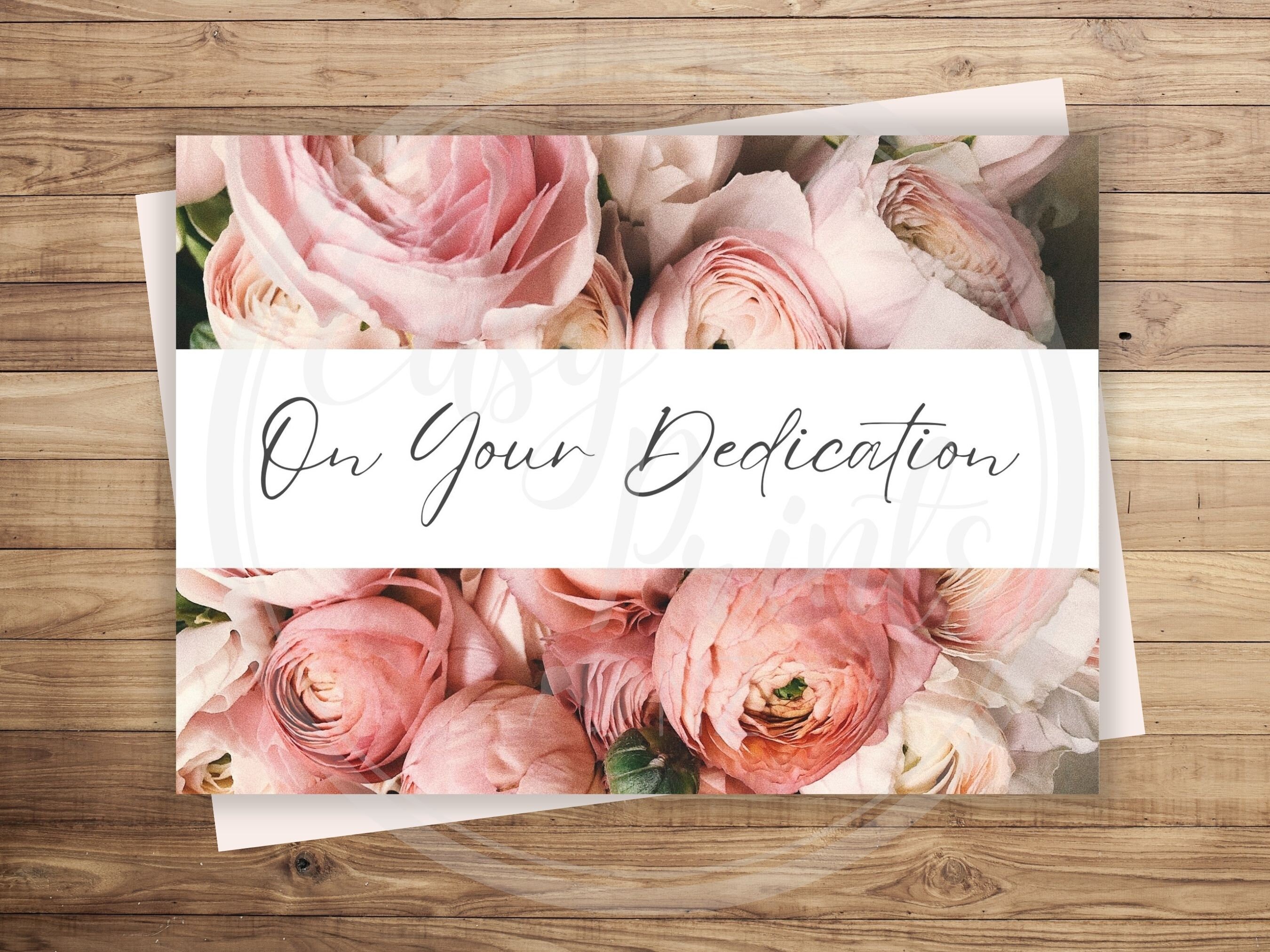Dedication Card, Baby Dedication Card, Happy Dedication, on Your ...