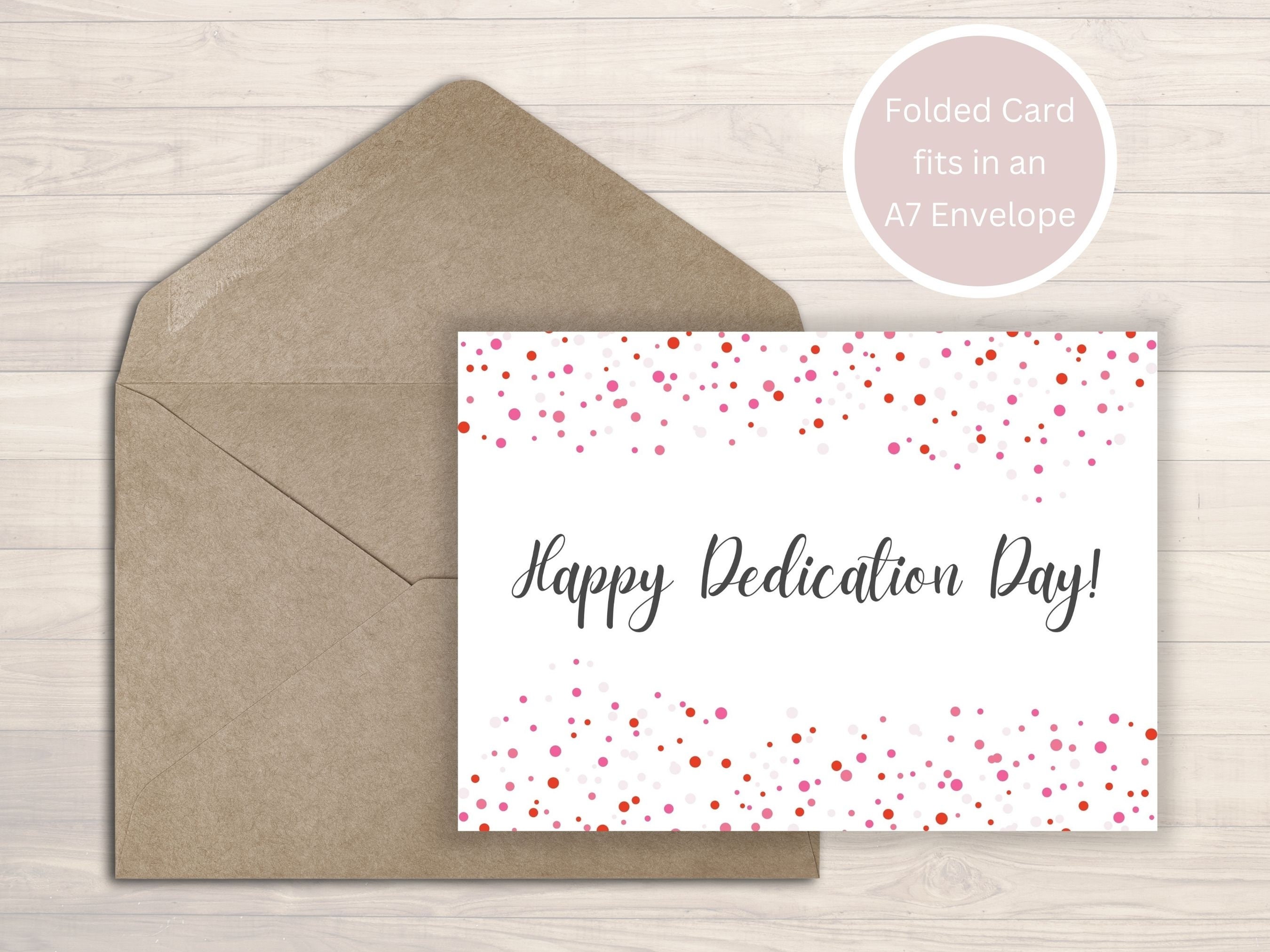 Dedication Card, Baby Dedication Card, Happy Dedication, on Your ...