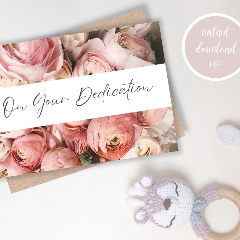 Dedication - Etsy