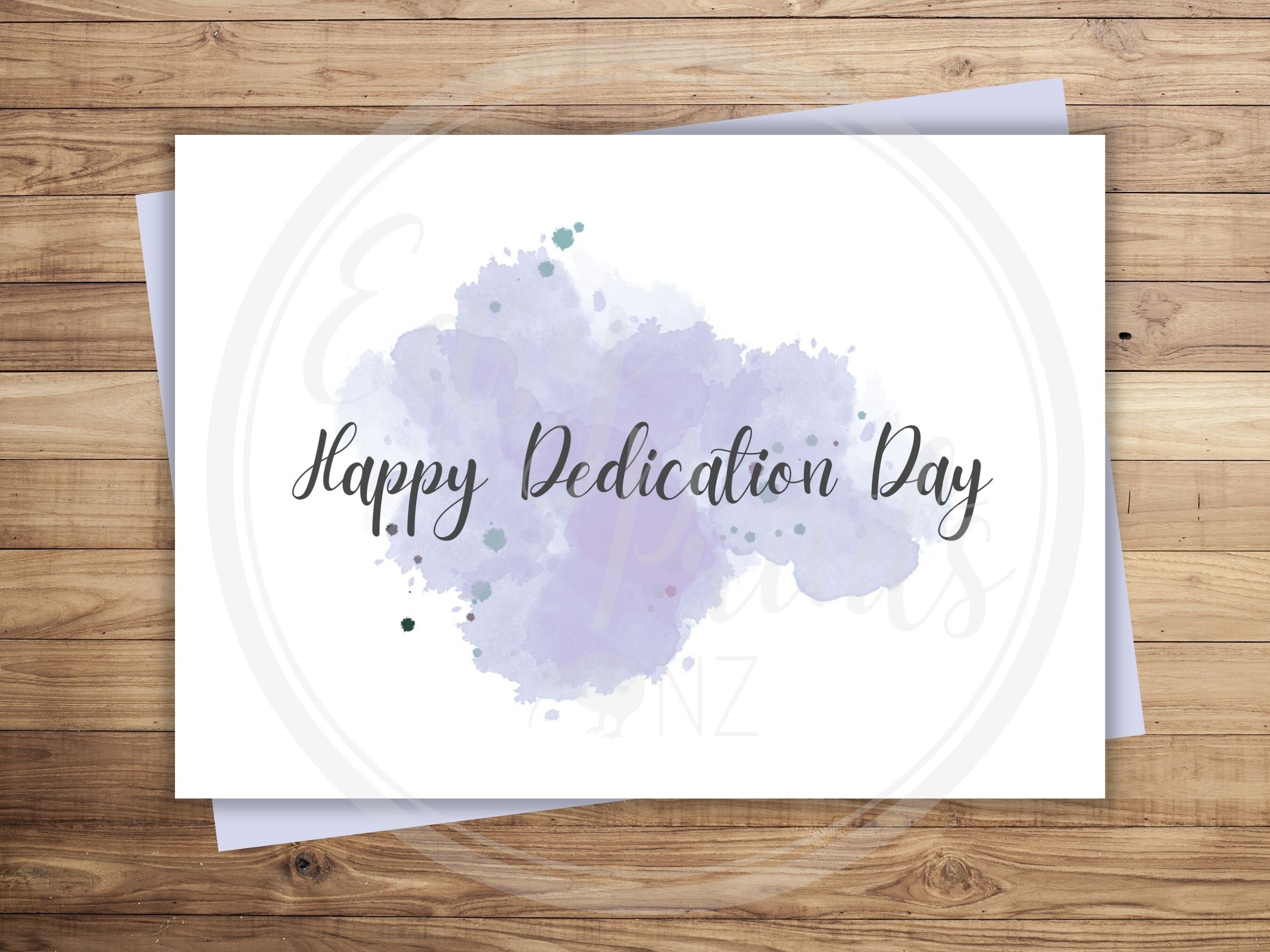 Dedication Card, Baby Dedication Card, Happy Dedication, on Your ...