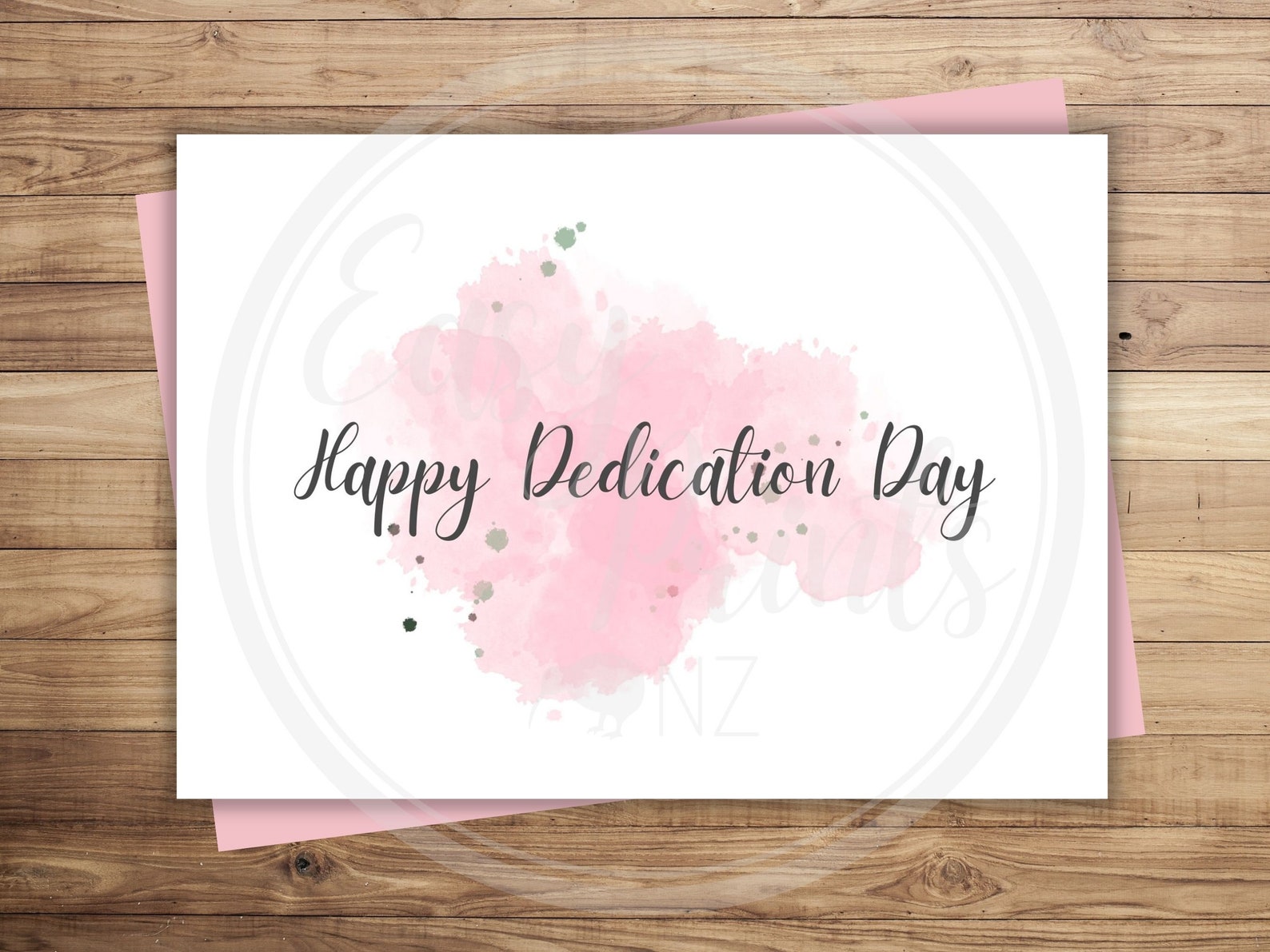 Dedication Card, Baby Dedication Card, Happy Dedication, on Your ...