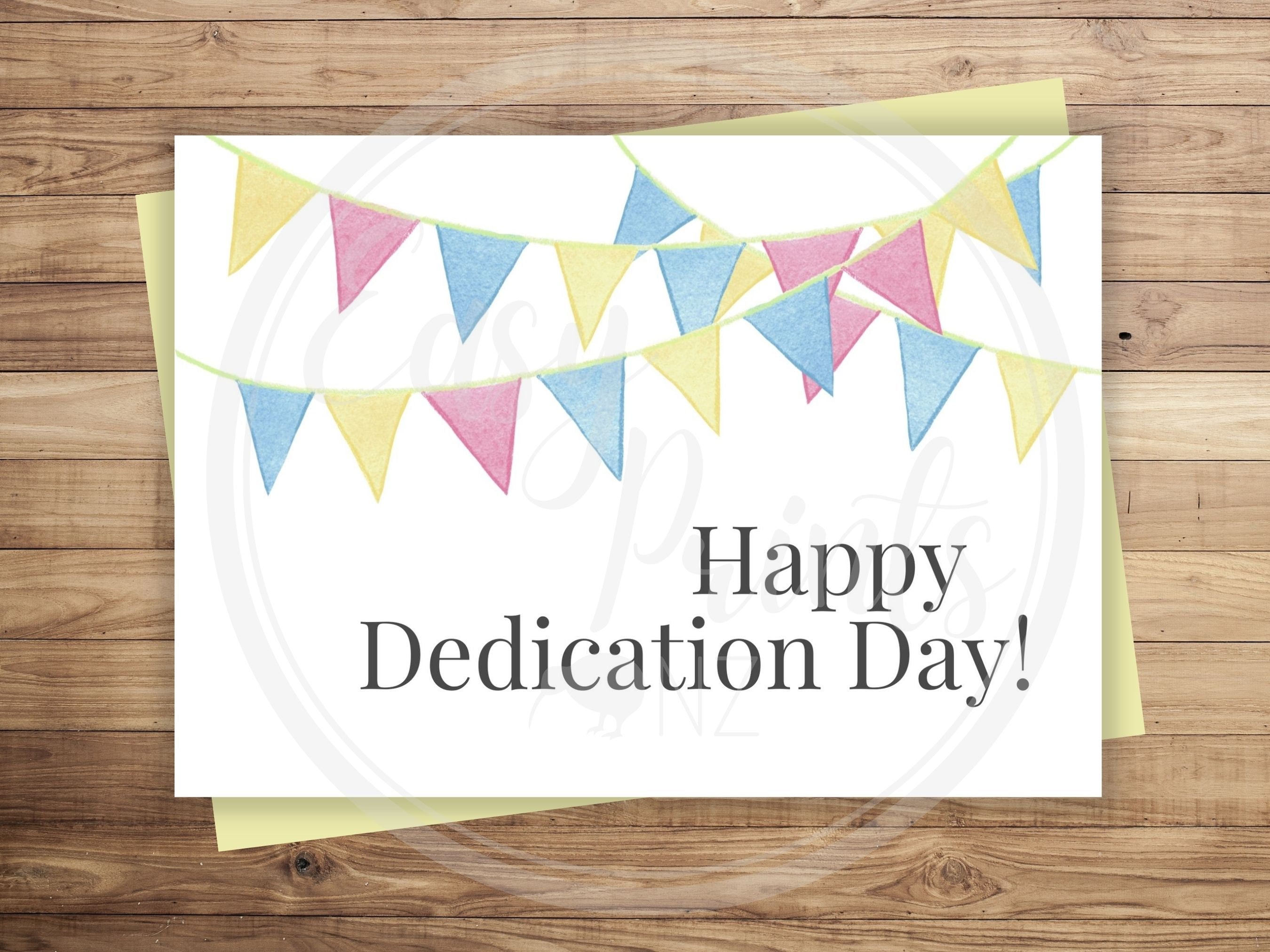 Dedication Card, Baby Dedication Card, Happy Dedication, on Your ...