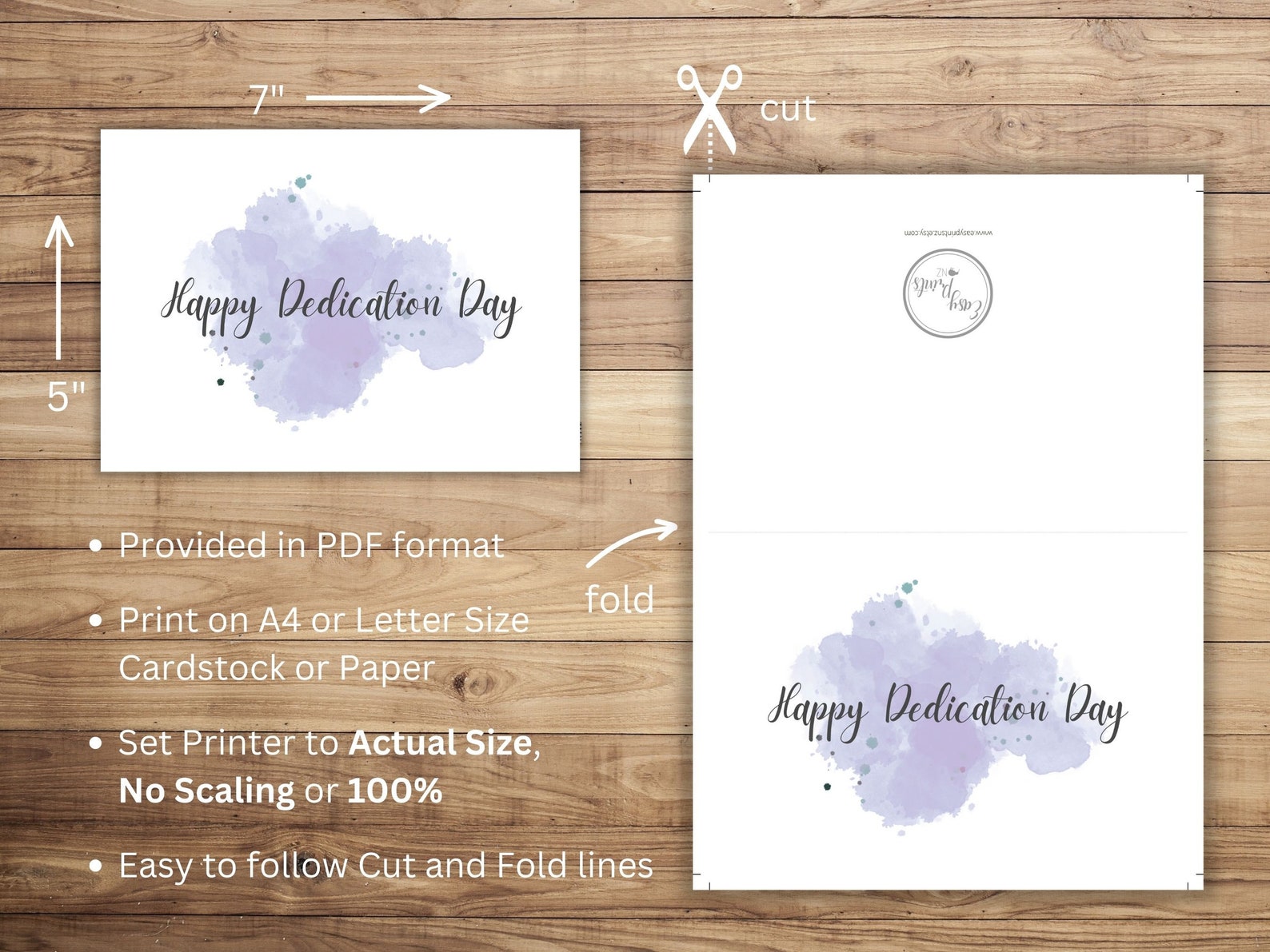 Dedication Card, Baby Dedication Card, Happy Dedication, on Your ...