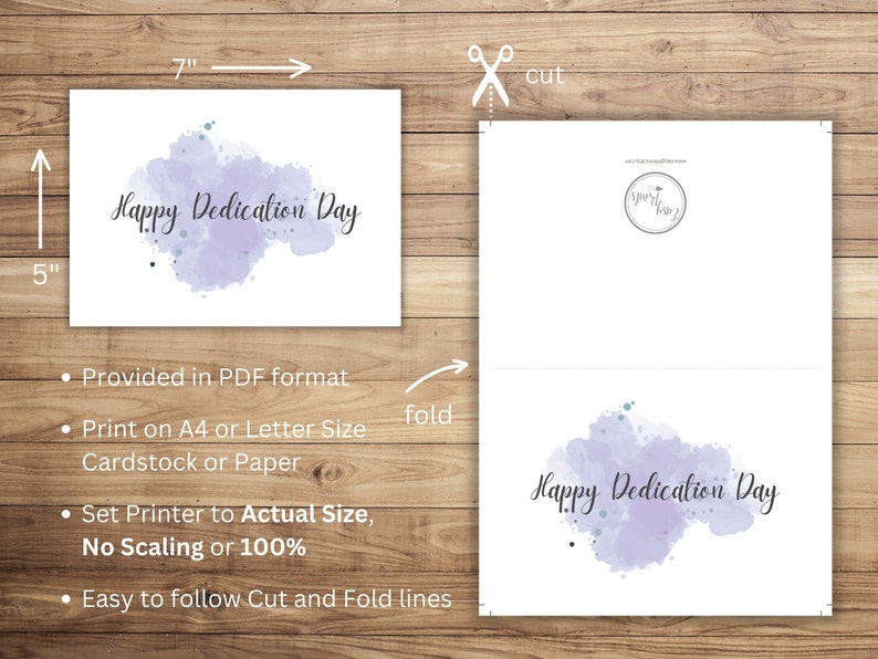 Dedication Card, Baby Dedication Card, Happy Dedication, on Your ...