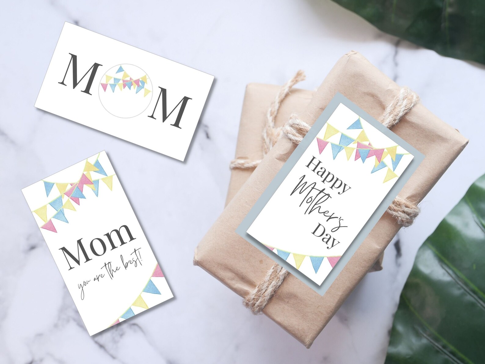 Mother's Day Gift Tags, Printable PDF, Instant Download, Happy Mother's ...