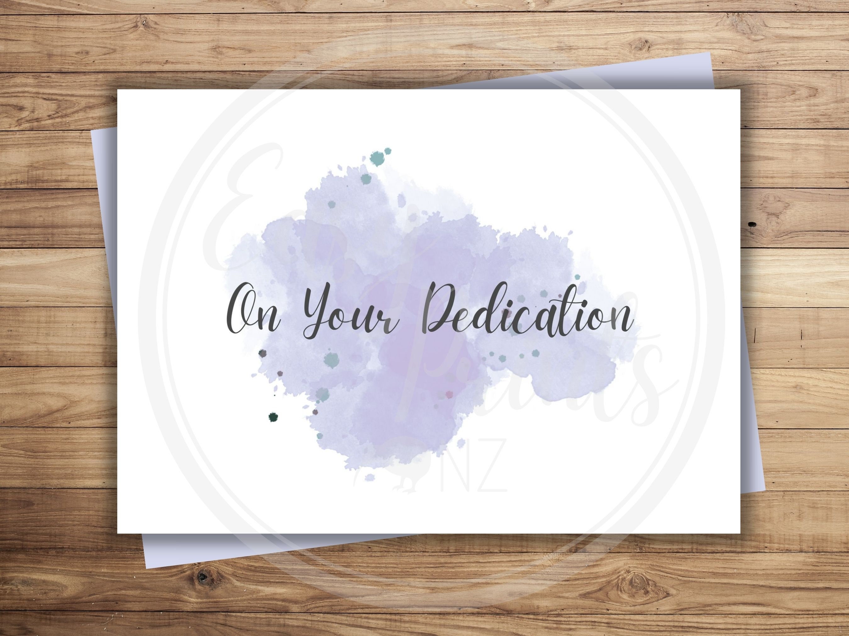 Dedication Card, Baby Dedication Card, Happy Dedication, on Your ...