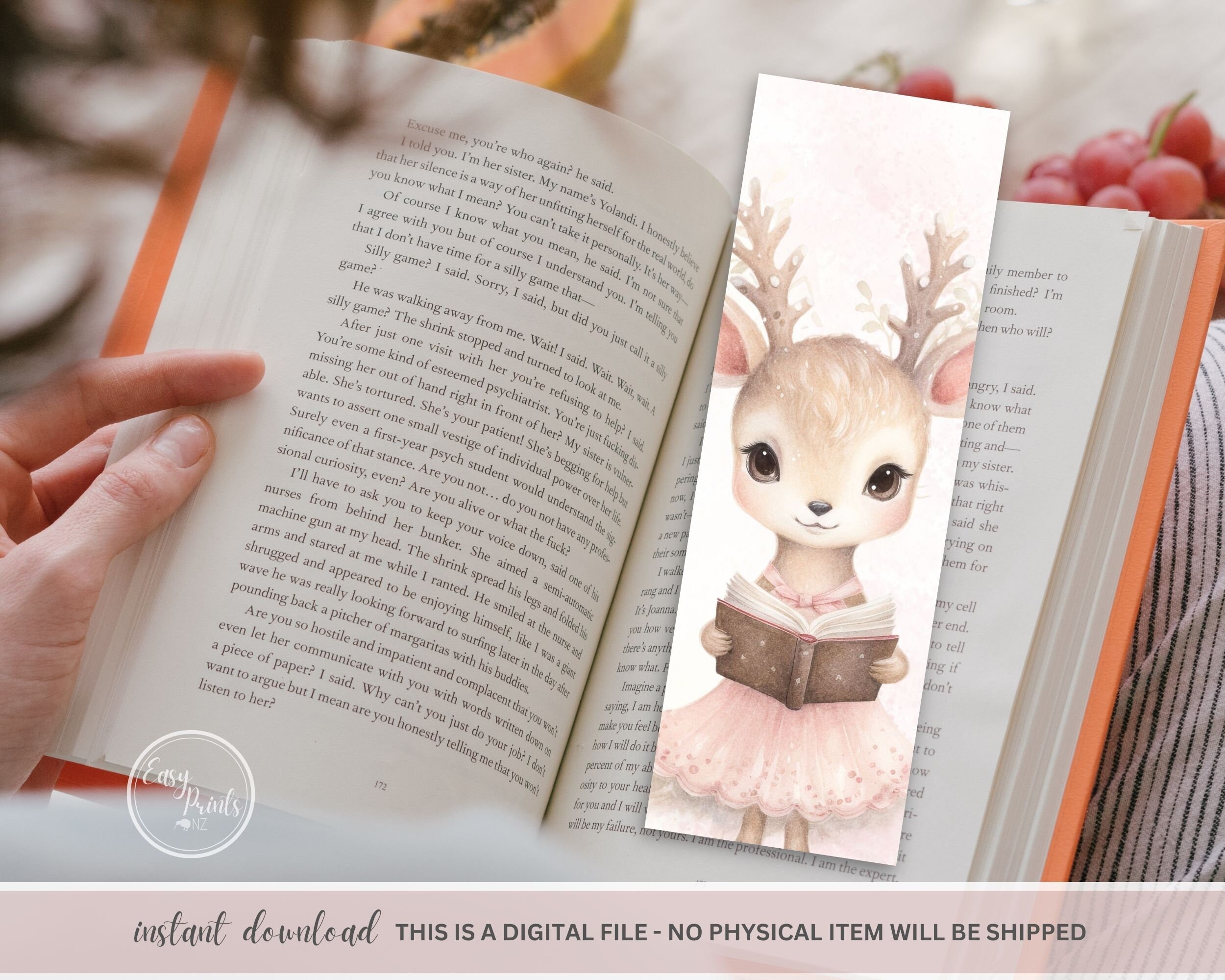 Christmas Printable Bookmarks Set of 6 Printable Christmas - Etsy