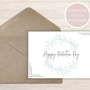 Dedication Card, Baby Dedication Card, Happy Dedication, on Your ...
