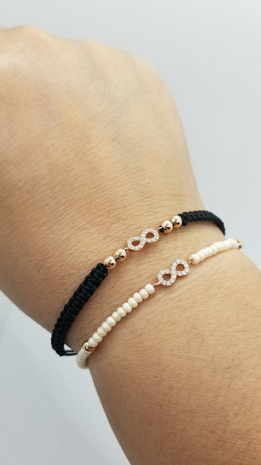 Infinity Symbol Bracelets - Etsy