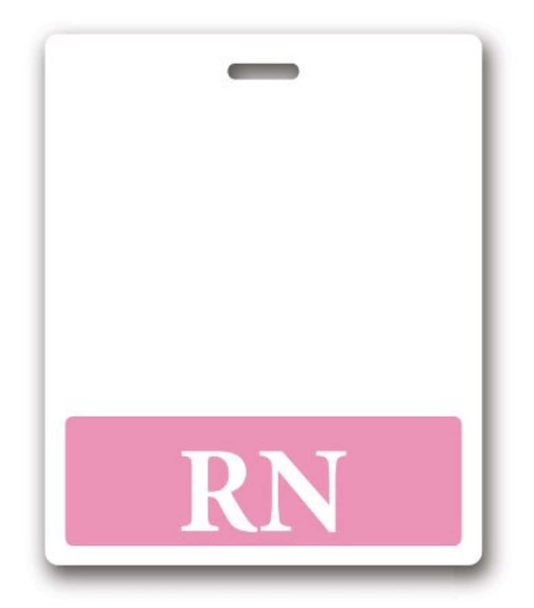 COLORED RN BADGEBUDDY, Nurse Badge Buddy, Nurse Id, Nurse Gift - Etsy