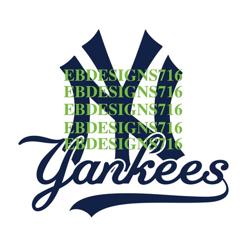 Yankees Baseball Svg File - Etsy