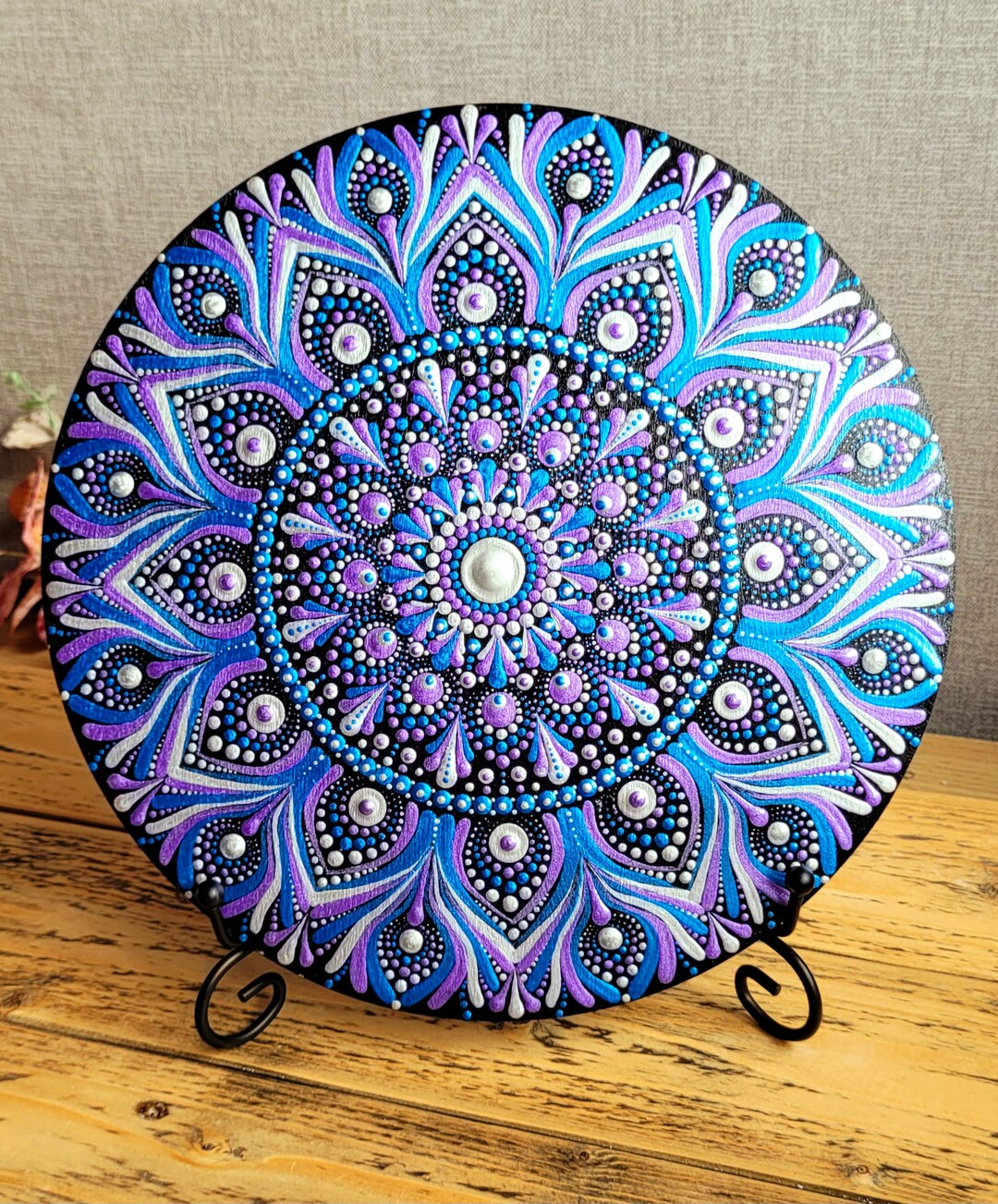 Mandala, Handmade Mandala, Hand Painted Mandala - Etsy