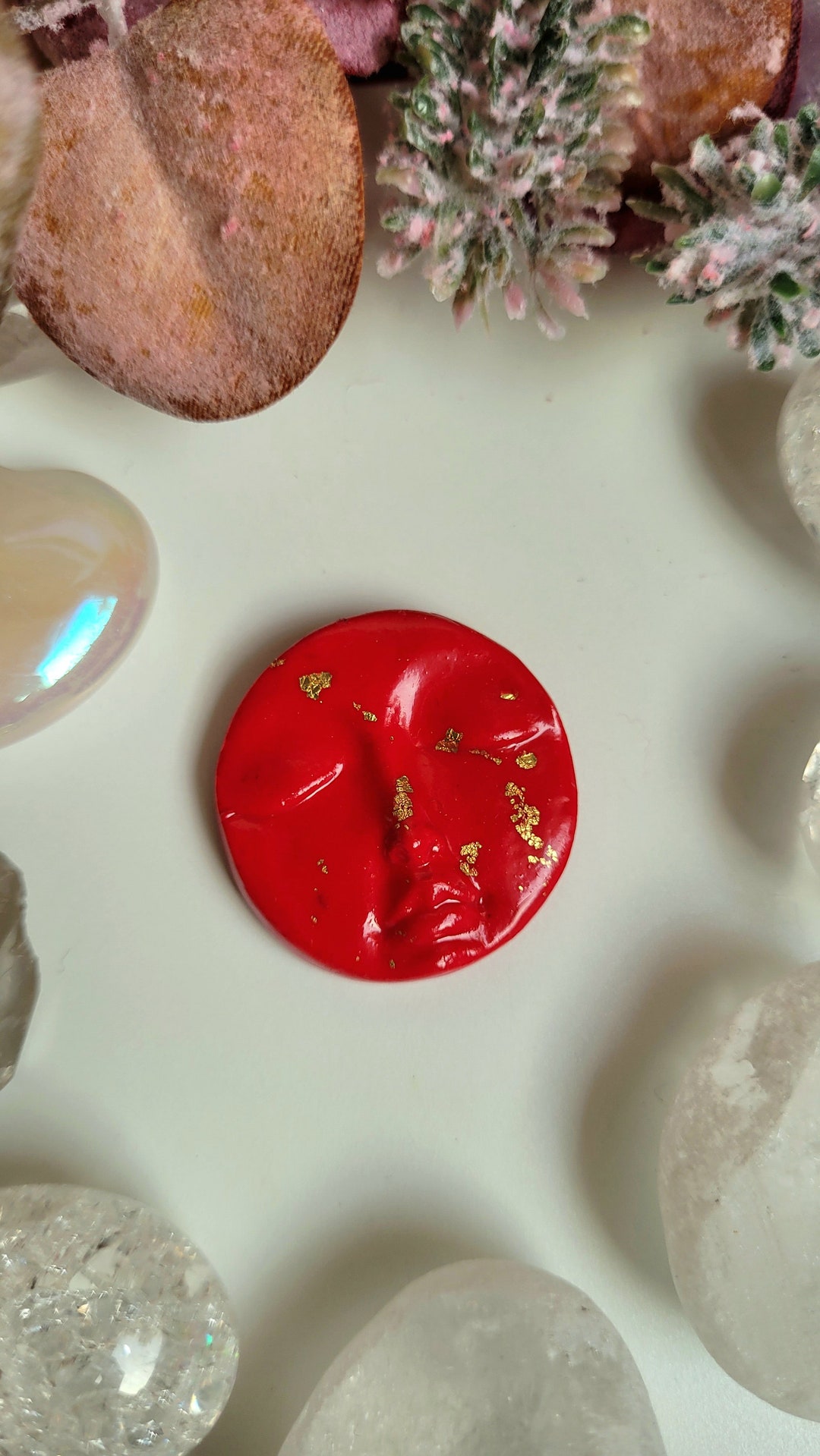 Moon Goddess, Moon Face, Moon Face Cabochon, Polymer Clay Moon Face - Etsy