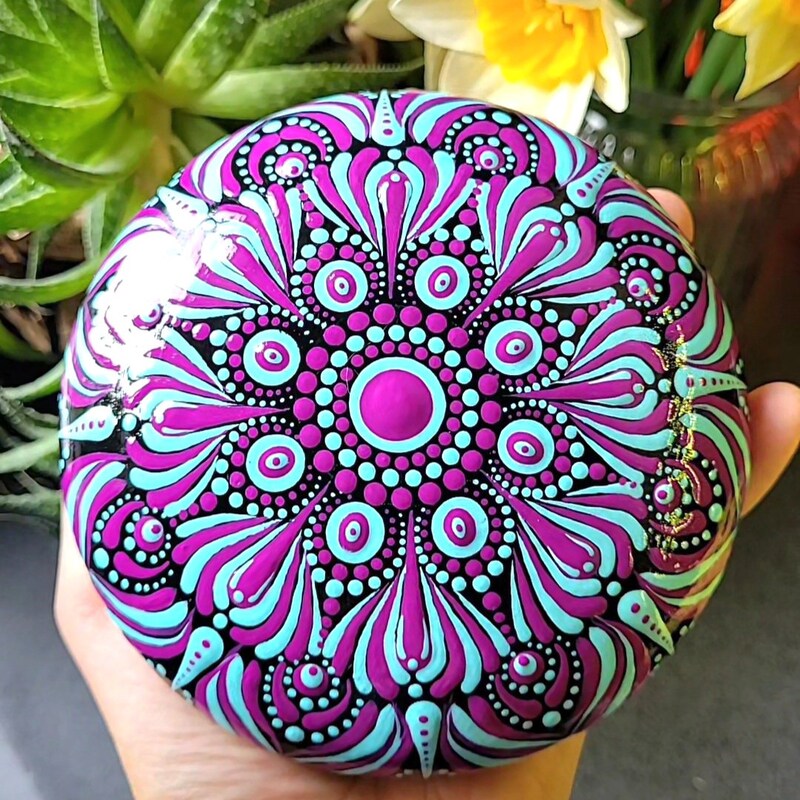 Mandala Rocks - Etsy