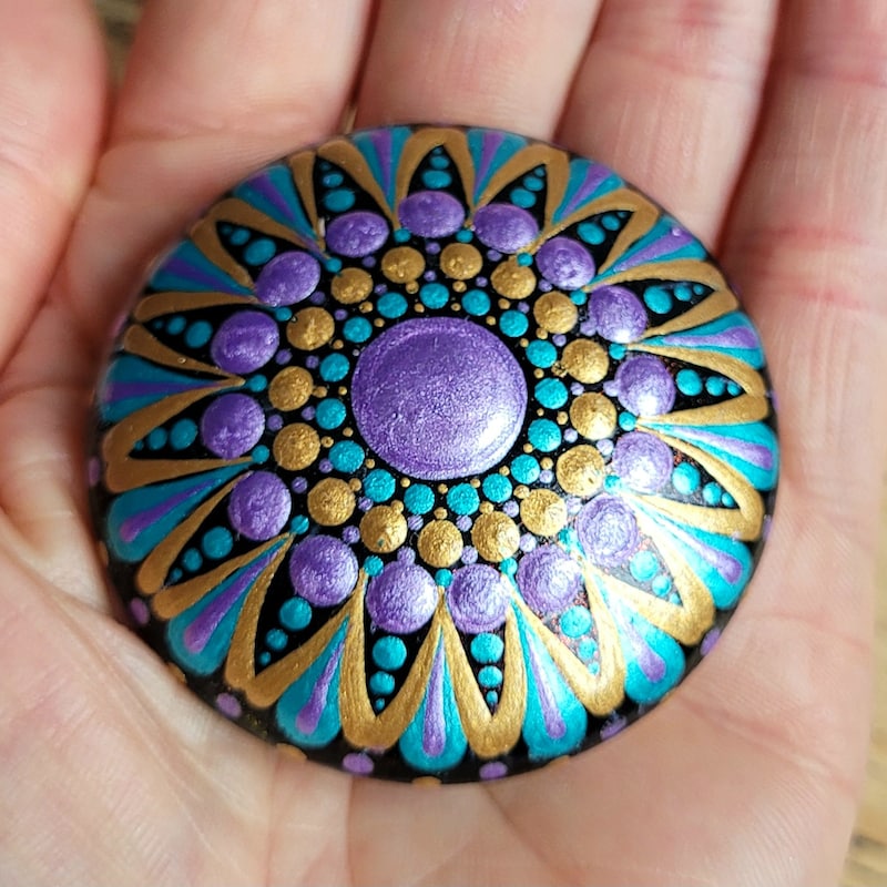 Mandala Stones - Etsy