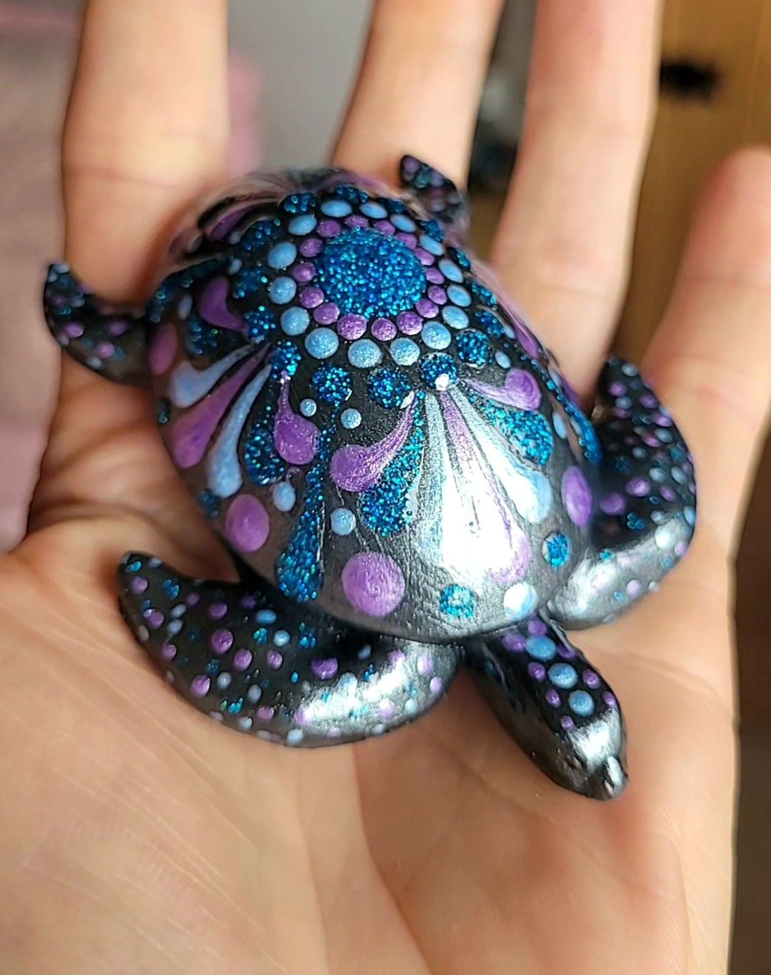 Baby Mandala Sea Turtle Mandala Turtle Decor Sea Turtle Decor Turtle ...