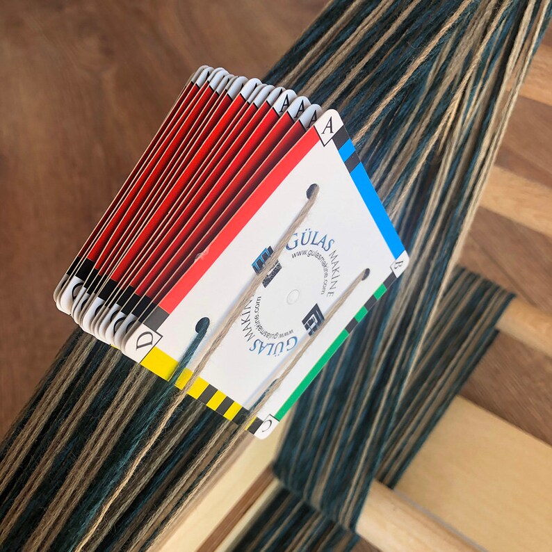 Cards / Tablet Weaving Loom With 50 Cards and 1 Shuttle - Etsy