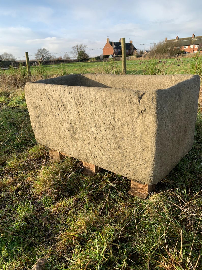 Cast Stone Horse Trough - Etsy UK