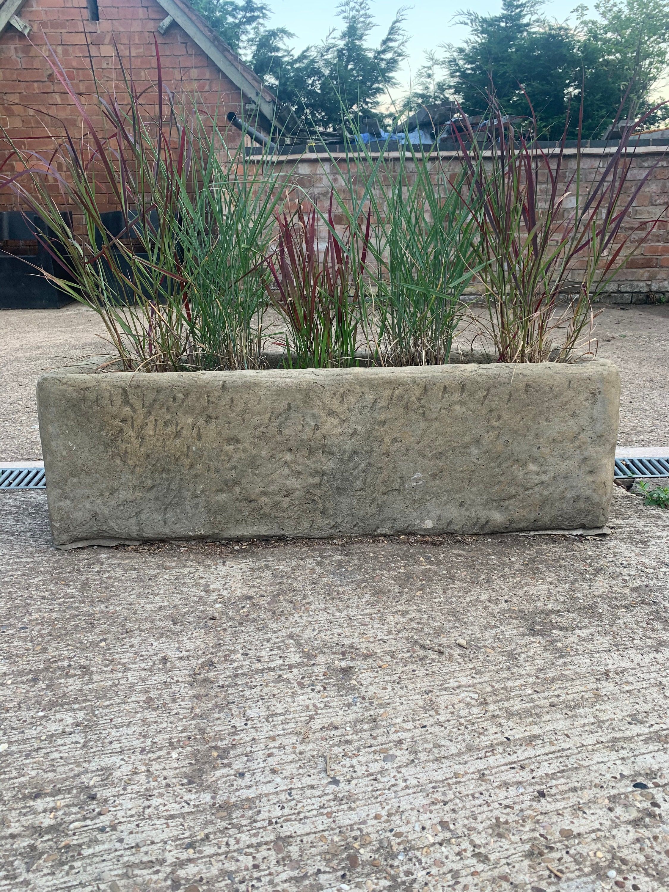 Stone Trough Planter