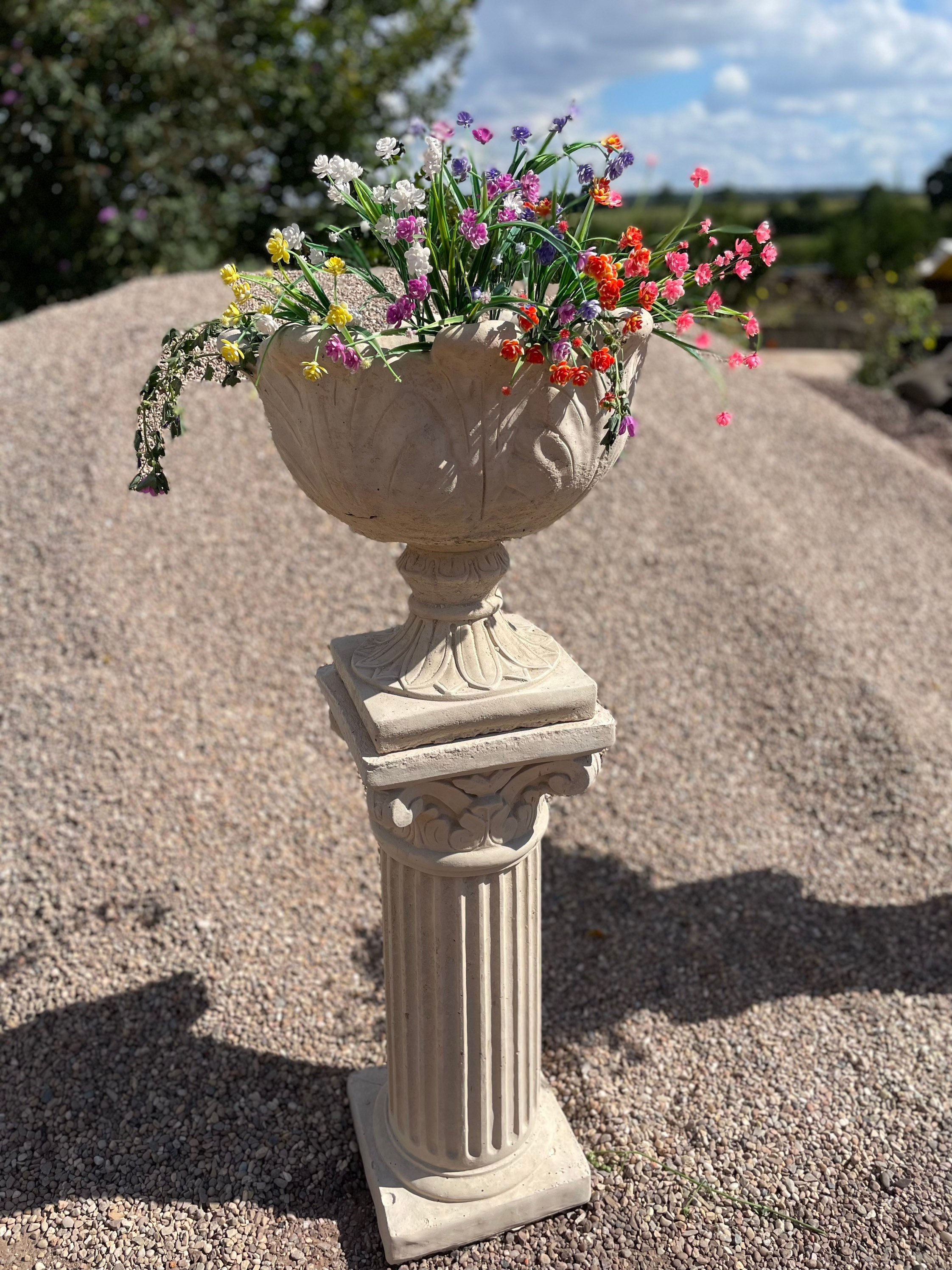 Large Plinths and Tulip Planters - Etsy UK