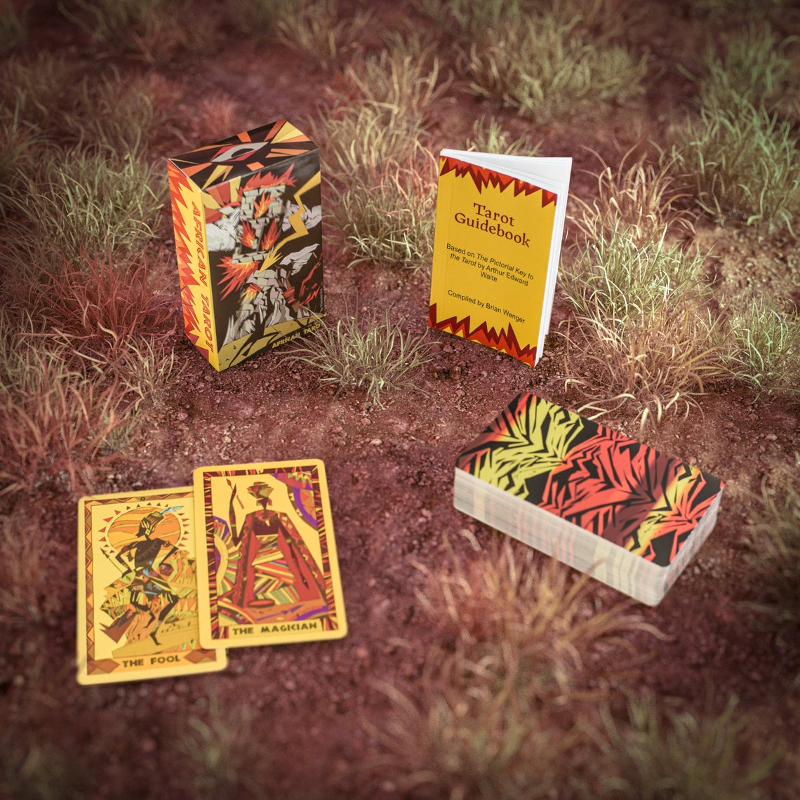 African Tarot Deck Tarot Reading Cards & Guide by Da Brigh - Etsy