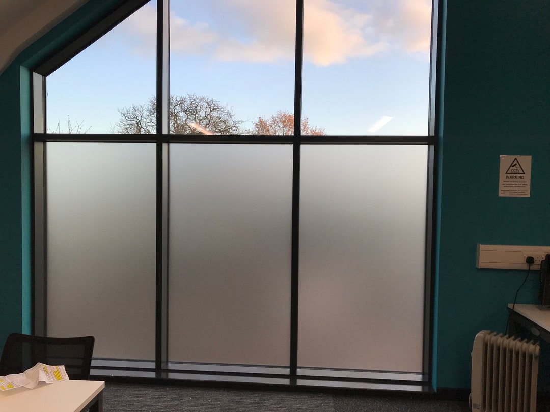 Privacy Window Film Self-adhesive Decorative Film Solar Privacy UV ...