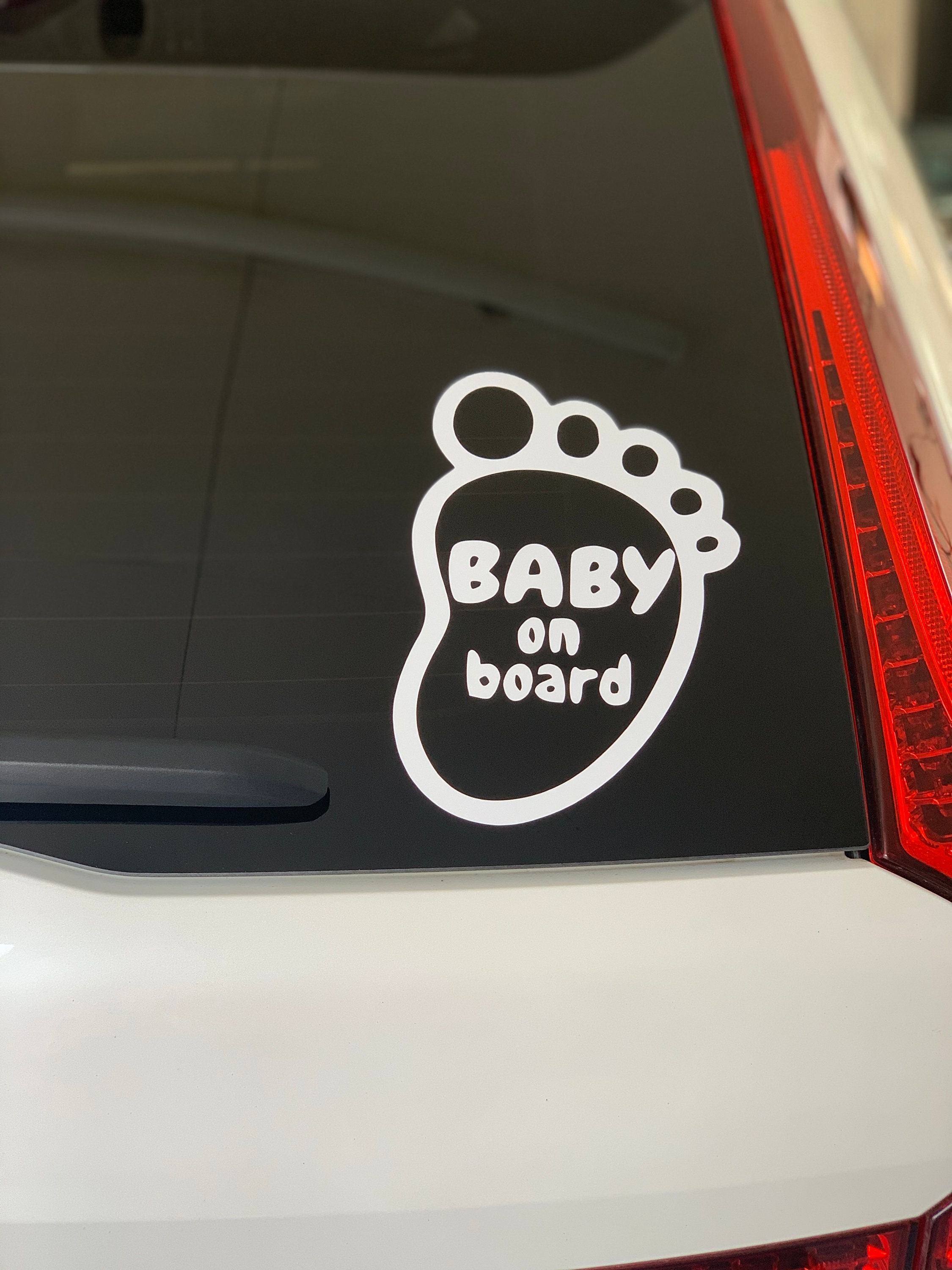 Baby on Board Car Sticker/ Vinyl Decal Label For Cars/ New | Etsy