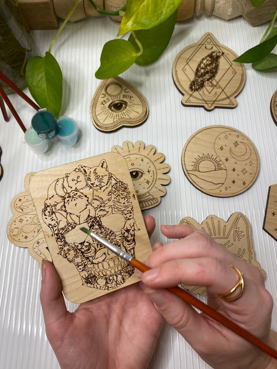 DIY Magnets Paint Your Own Magnet Paint Night Party Girls Night in ...