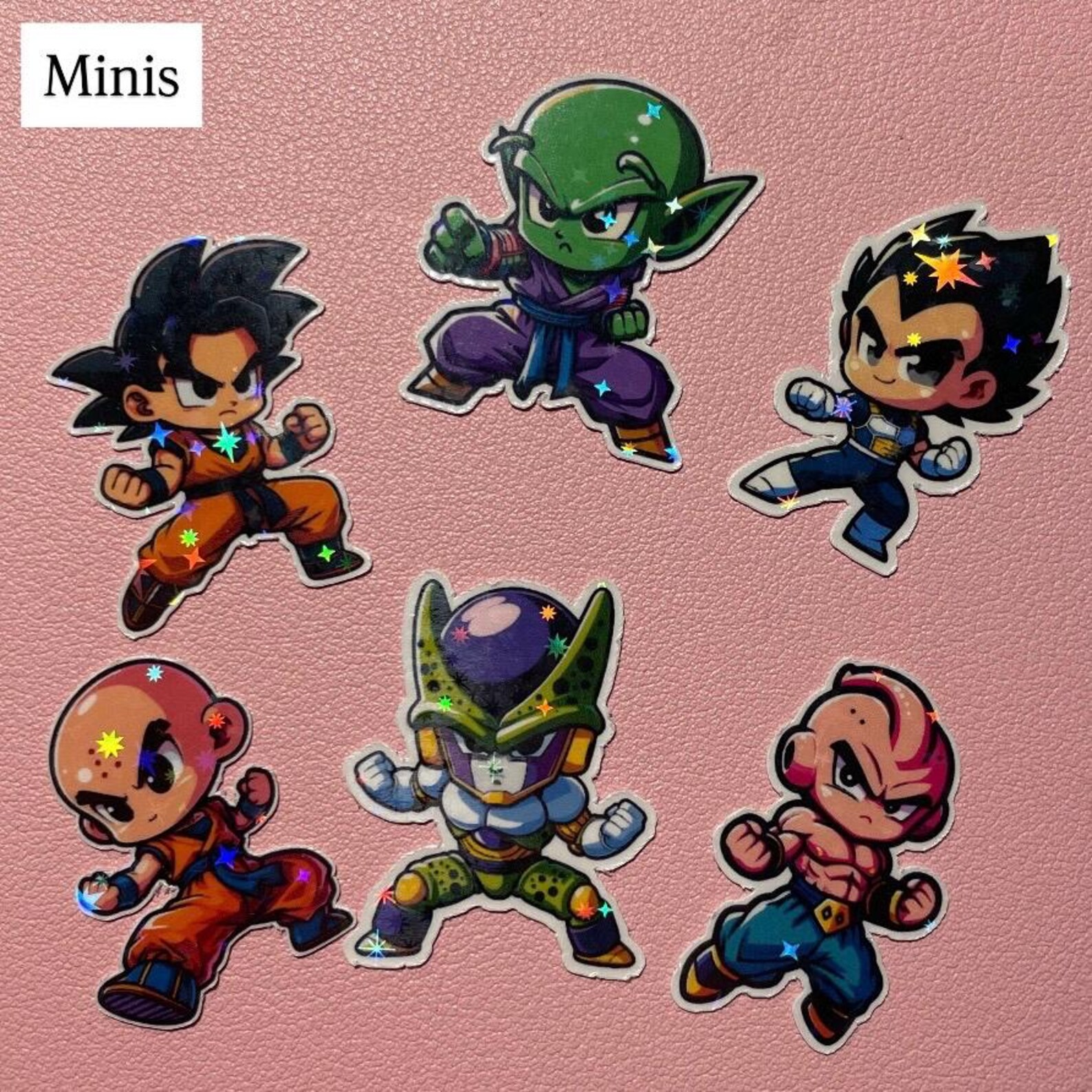 Dragon Ball Z Sticker Set | Water-resistant Anime Decals - Etsy