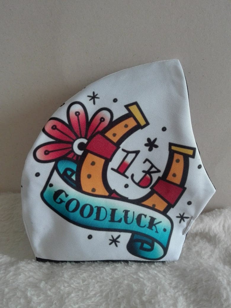 On Sale Good Luck Face: Breathable Washable Protective - Etsy