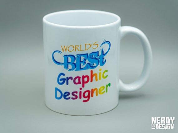 World's Best Graphic Designer Ceramic Mug | Etsy