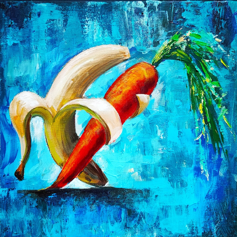 Vegetable Paintings - Etsy