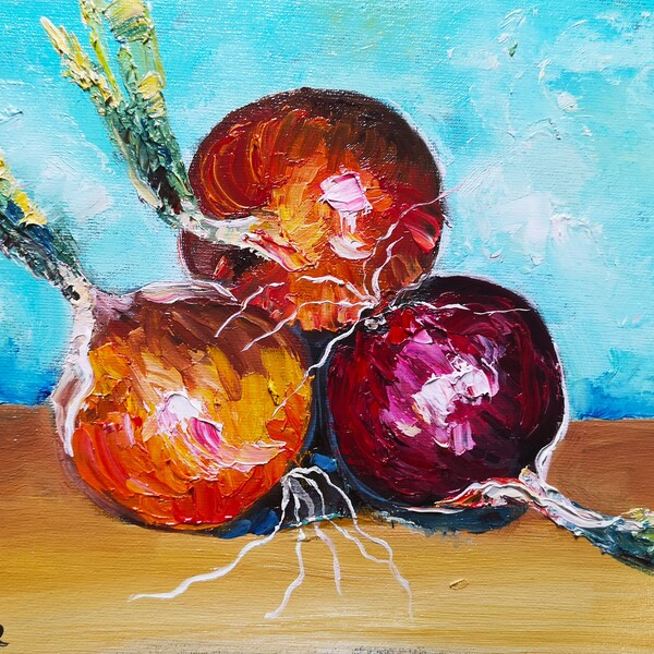 Onions Still Life - Etsy