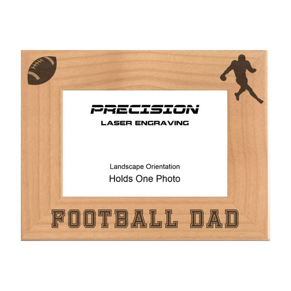 Football Picture 4x6 Frame - Etsy