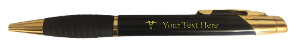 Personalized Nurse Doctor Gift Medical Field Engraved Coated Brass Pen ...