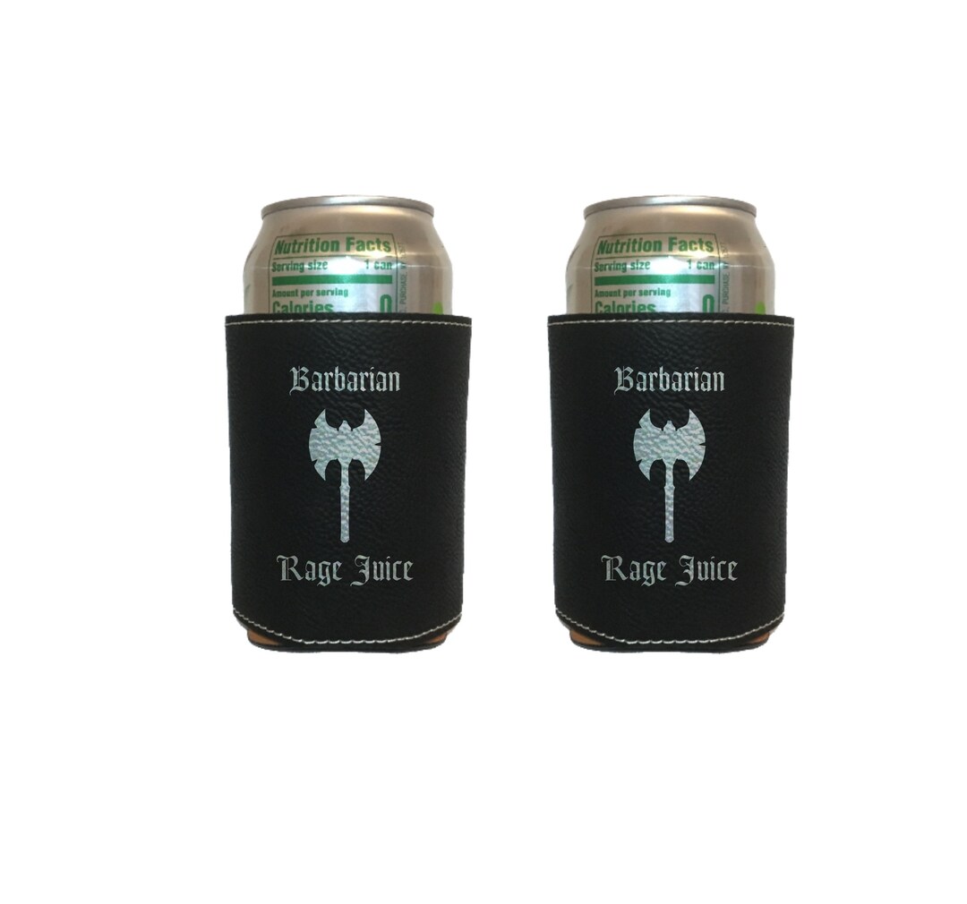D&D Gift Barbarian Class Symbol Rage Juice Engraved - Etsy