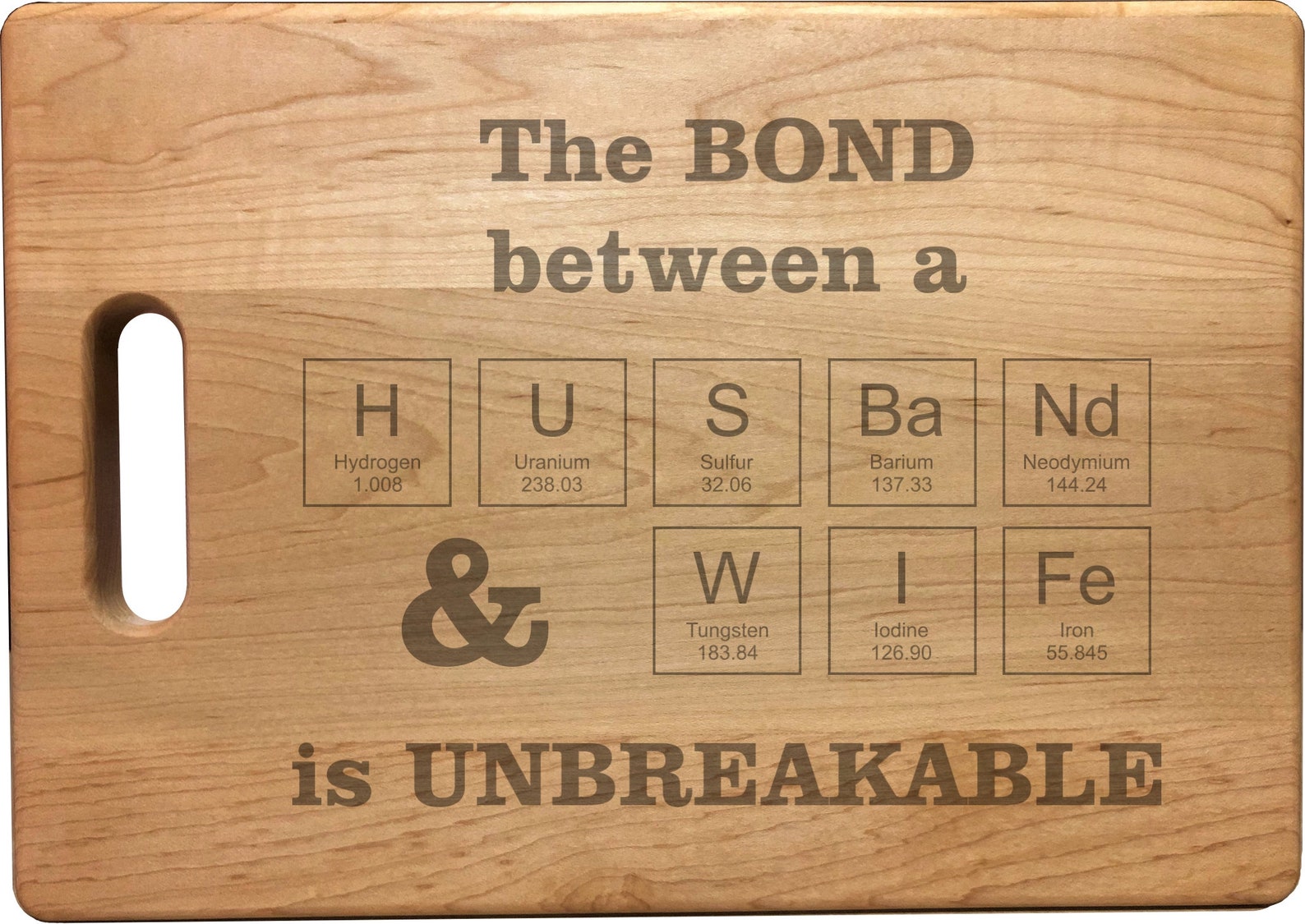 Nerdy Gift Bond Between Husband Wife is Unbreakable Engraved - Etsy