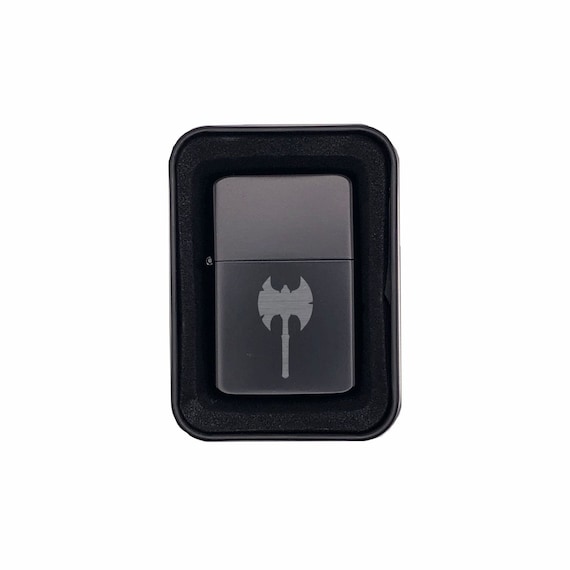 Dnd Gift Barbarian Class Symbol Engraved Brass Lighter With - Etsy