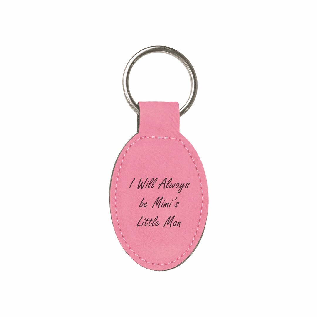 Mimi Gifts I Will Always Be Mimi's Little Man Engraved Leatherette ...